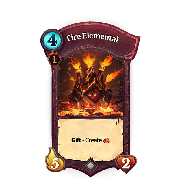 Fire Elemental - Official Faeria Wiki