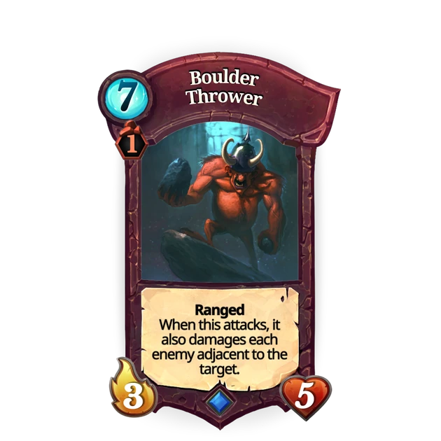 Boulder Thrower - Official Faeria Wiki