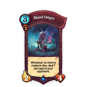 Blood Singer - Official Faeria Wiki