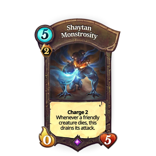 Shaytan Monstrosity - Official Faeria Wiki