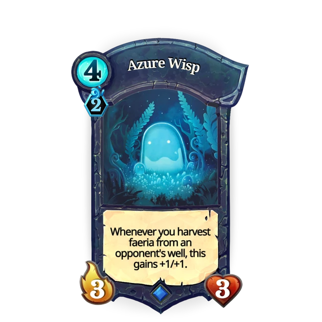 Azure Wisp - Official Faeria Wiki