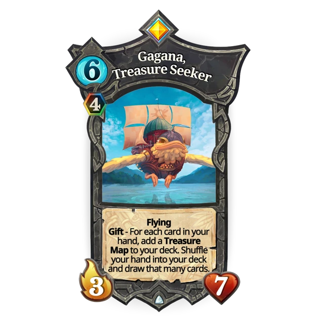 Gagana, Treasure Seeker - Official Faeria Wiki
