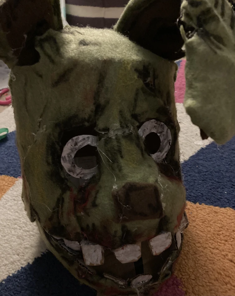I AWAYS COME BACK! (My Springtrap cosplay is finished) | Fandom