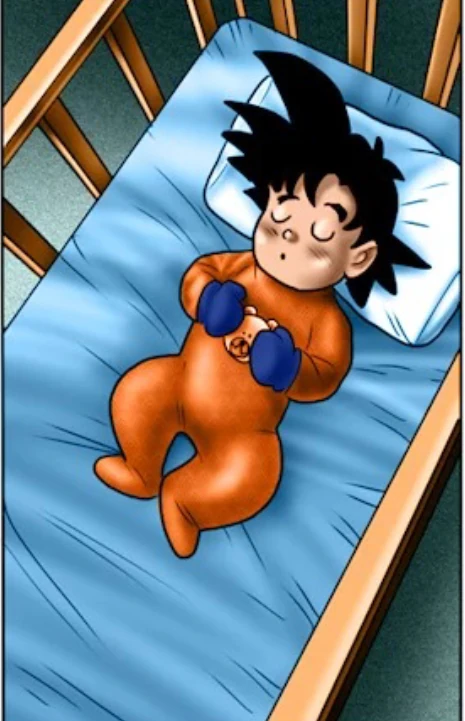 Baby Goten looks so cute. | Fandom