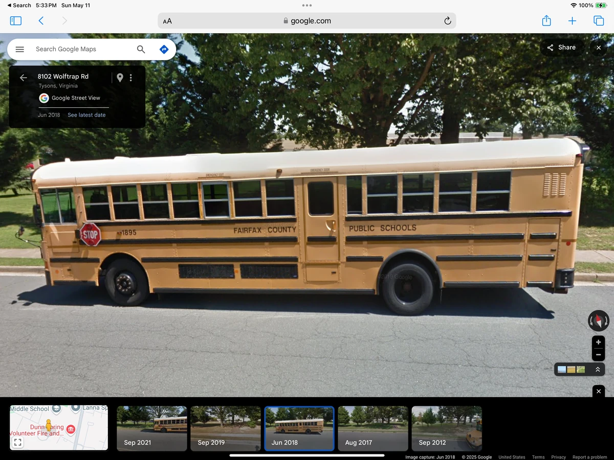 Bus 1895 | Fairfax School Buses Wiki | Fandom