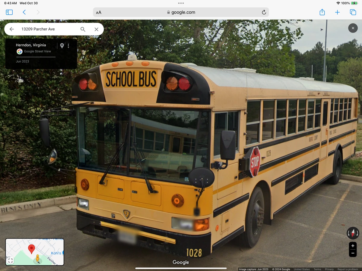 Bus 1028 | Fairfax School Buses Wiki | Fandom