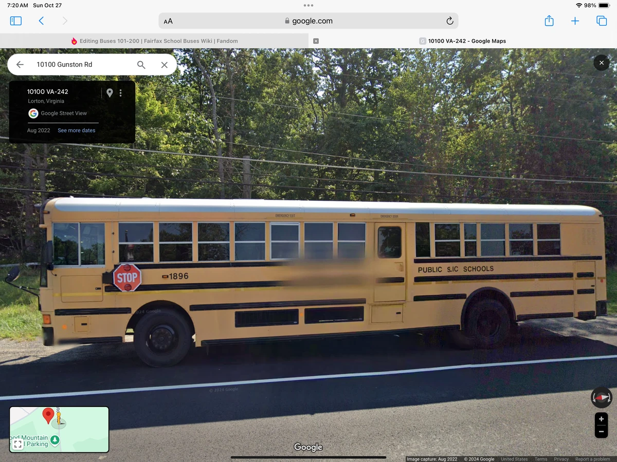 Bus 1896 | Fairfax School Buses Wiki | Fandom