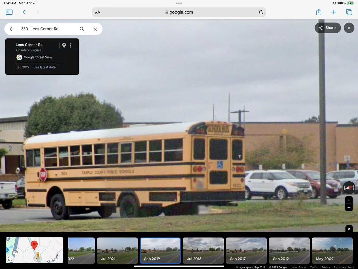 Bus 1833 | Fairfax School Buses Wiki | Fandom