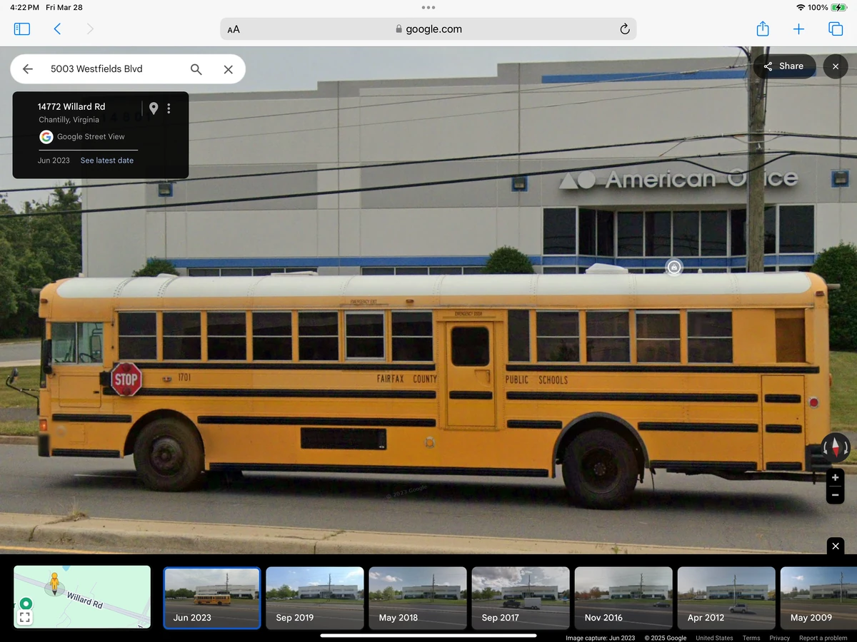 Bus 1701 | Fairfax School Buses Wiki | Fandom