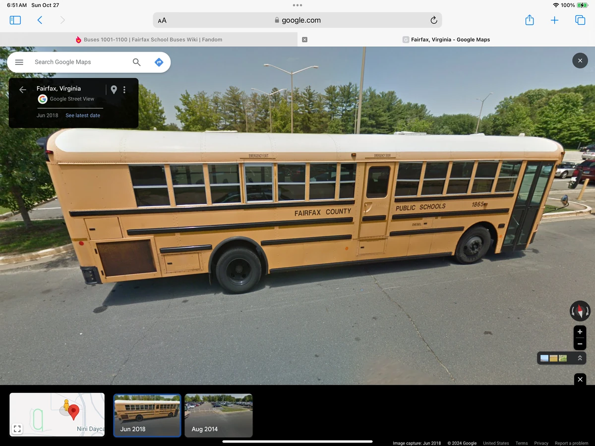 Bus 1865 | Fairfax School Buses Wiki | Fandom