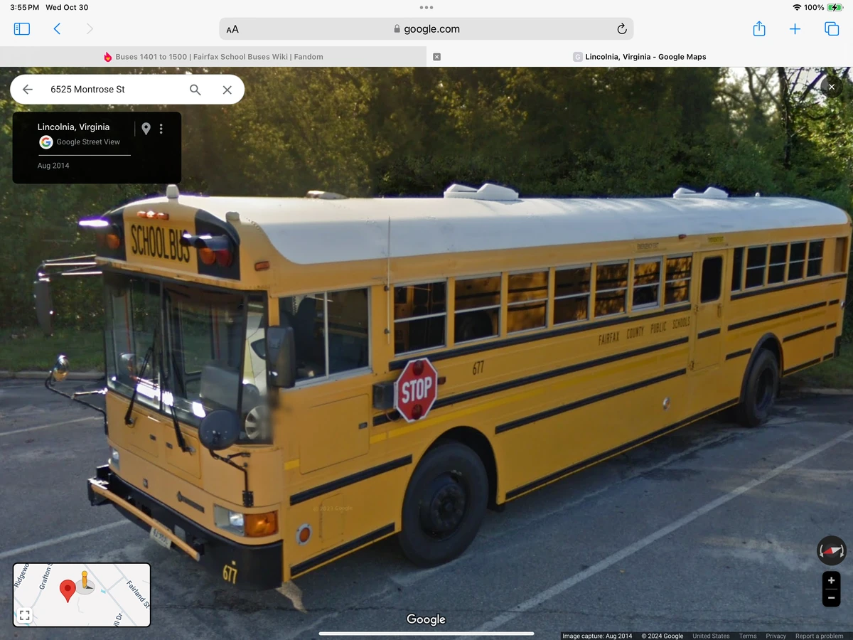 Bus 677 | Fairfax School Buses Wiki | Fandom