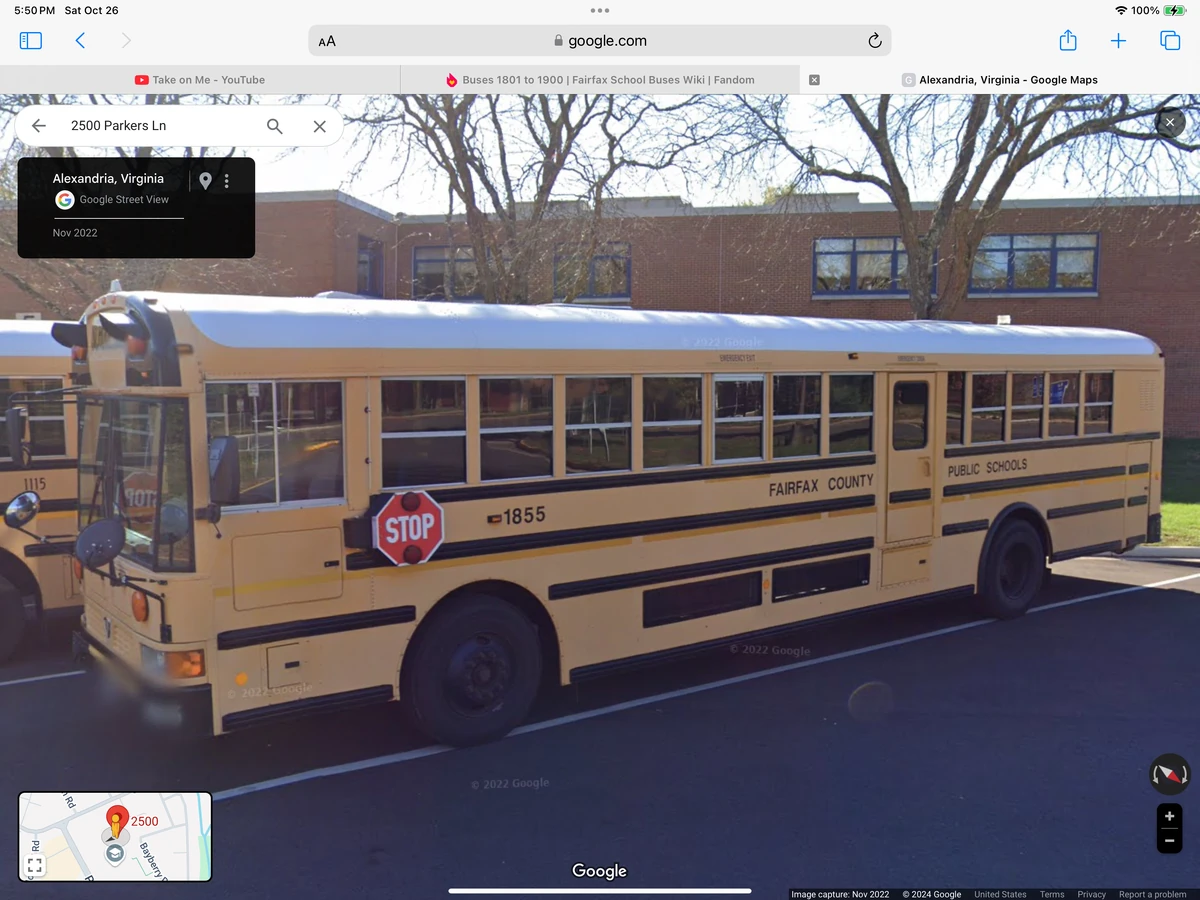 Bus 1855 | Fairfax School Buses Wiki | Fandom