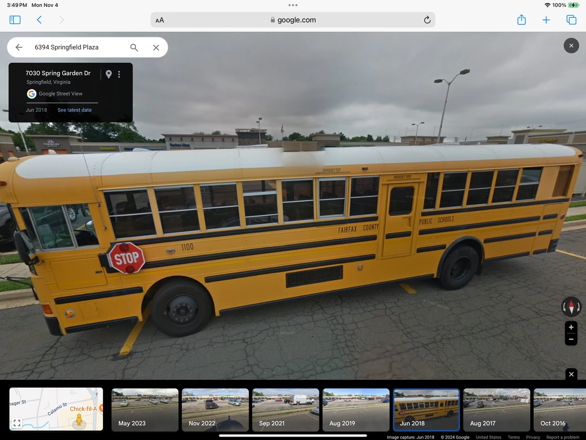 Bus 1100 | Fairfax School Buses Wiki | Fandom