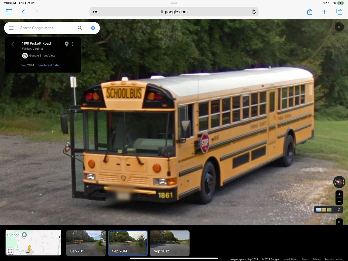 Bus 1861 | Fairfax School Buses Wiki | Fandom