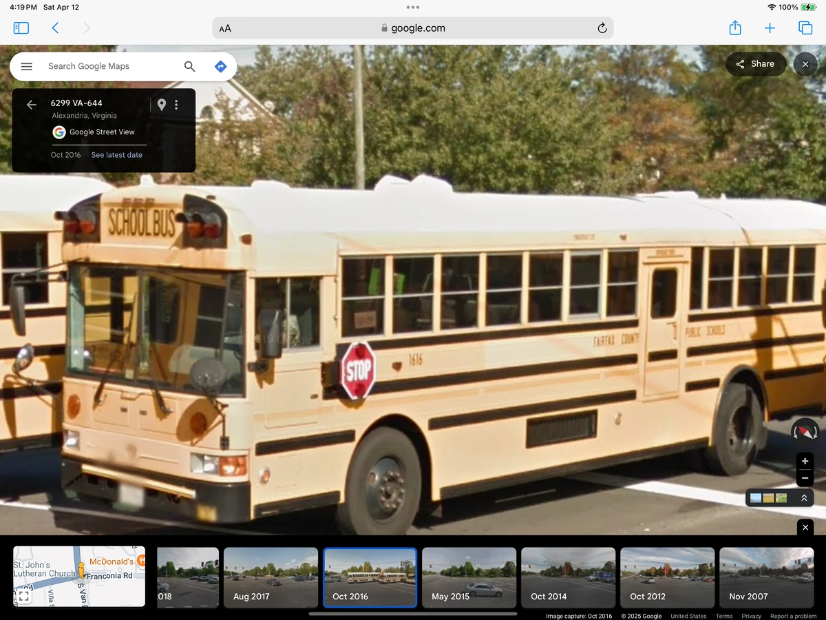Bus 1616 | Fairfax School Buses Wiki | Fandom