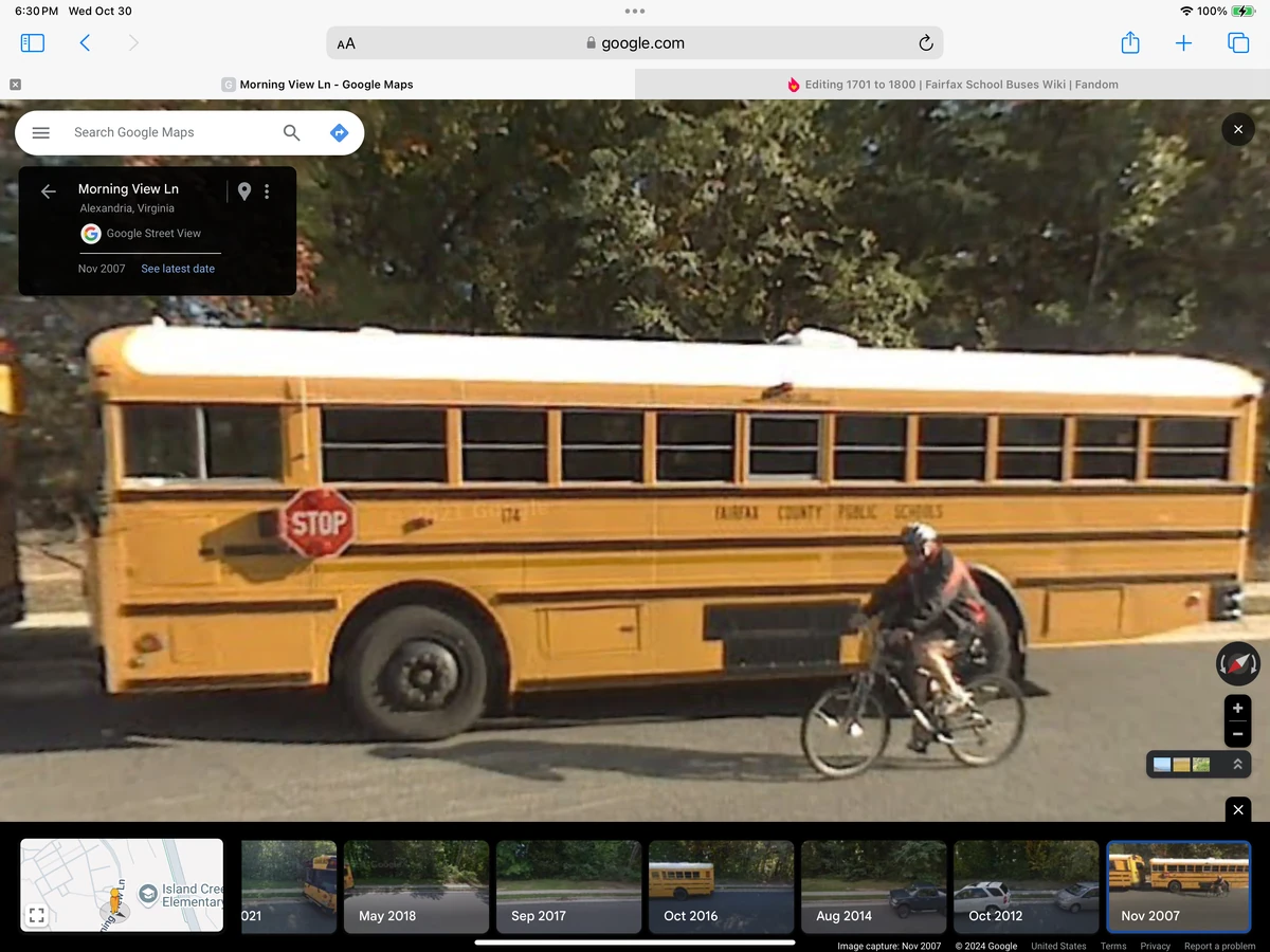 Bus 174 | Fairfax School Buses Wiki | Fandom