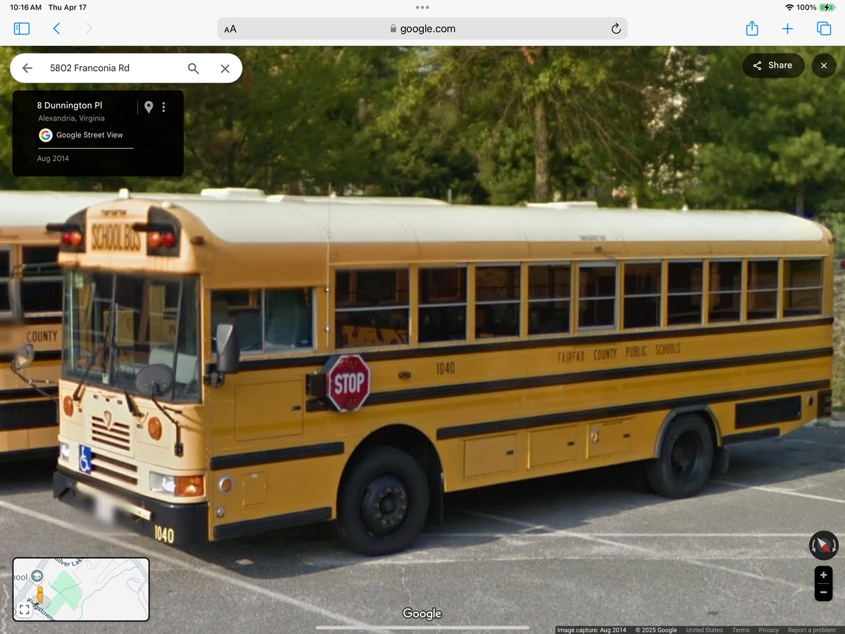 Bus 1040 | Fairfax School Buses Wiki | Fandom