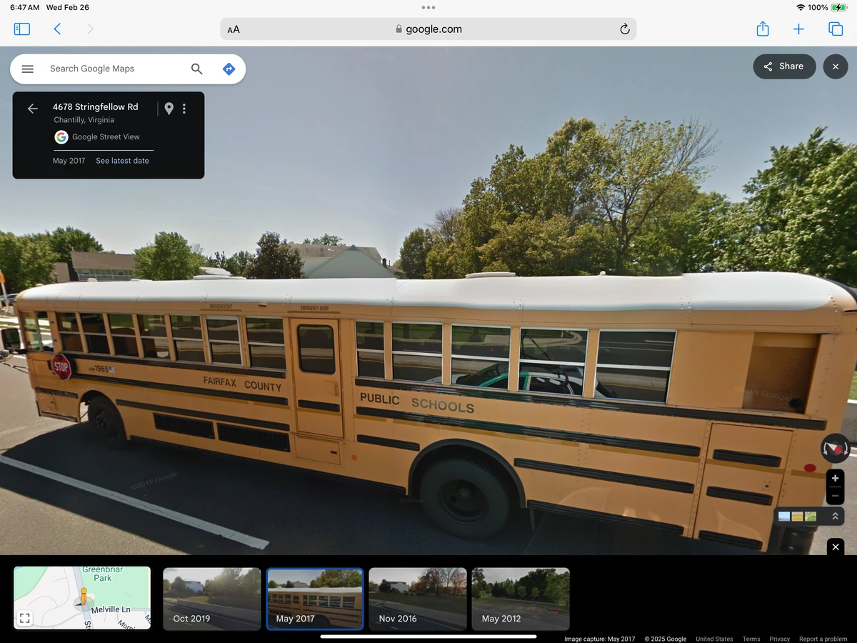 Bus 1965 | Fairfax School Buses Wiki | Fandom