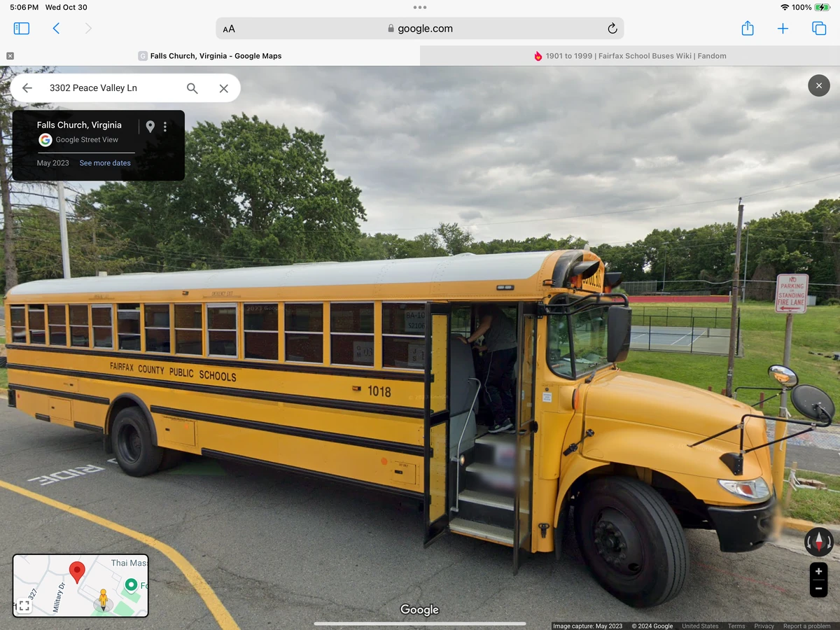 Bus 1018 | Fairfax School Buses Wiki | Fandom