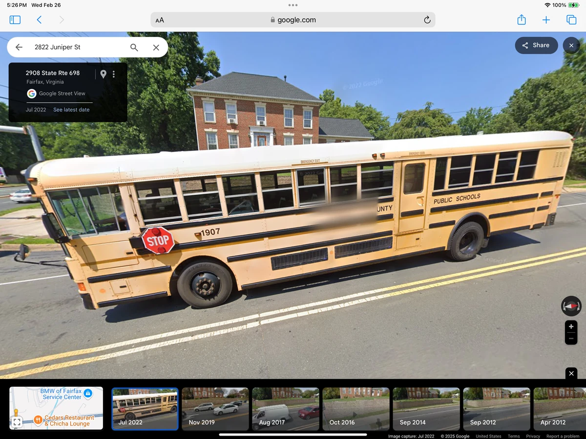 Bus 1907 | Fairfax School Buses Wiki | Fandom