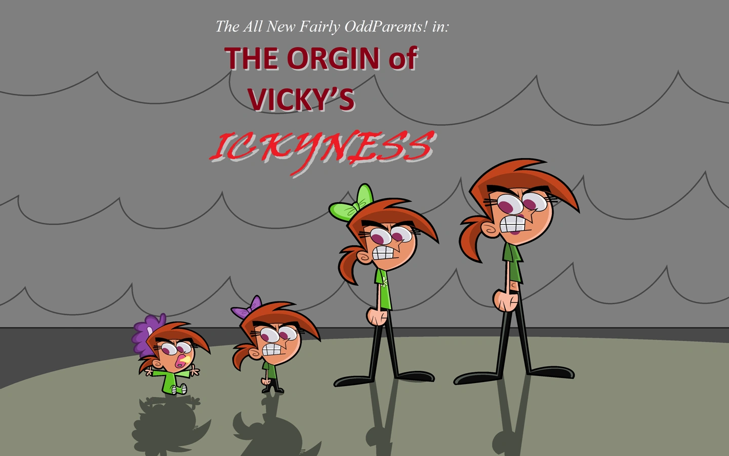 Fairly Odd Parents Timmy And Vicky Kiss