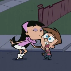 Timmy And Tootie Kiss
