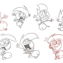 fairly oddparents coloring sheets