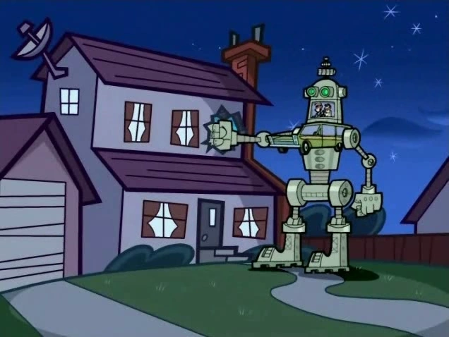 Mr. Turner's Giant Fighting Robot | Fairly Odd Parents Wiki | Fandom