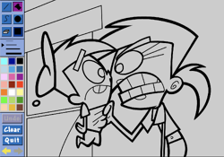 timmy turner online coloring pages