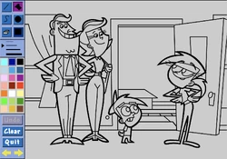fairly oddparents coloring book
