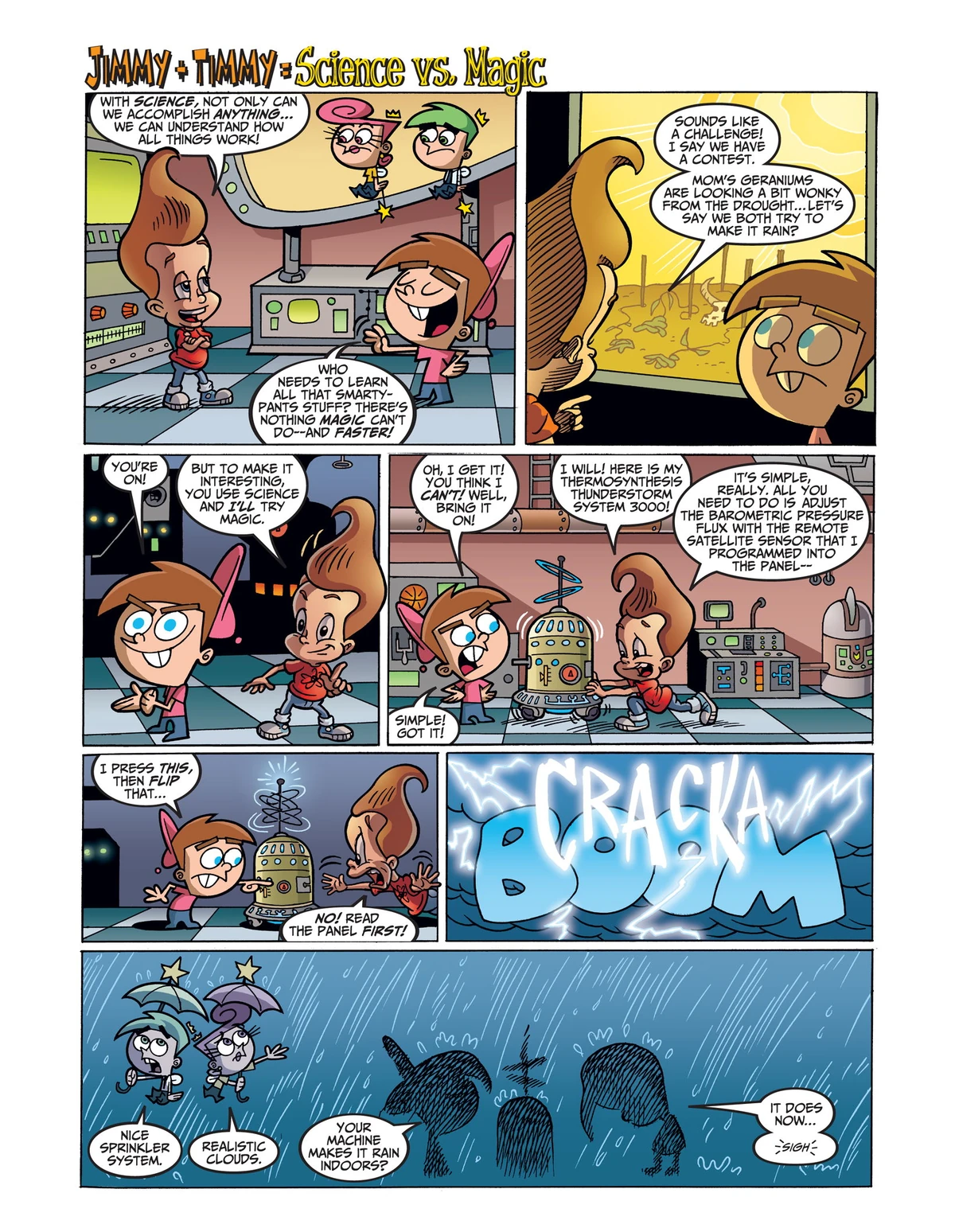 Science vs. Magic | Fairly Odd Parents Wiki | Fandom