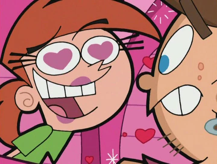 The Fairly Oddparents Vicky And Timmy Kiss