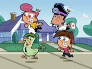 Dr. Rip Studwell/Images/Chicken Poofs | Fairly Odd Parents Wiki | Fandom