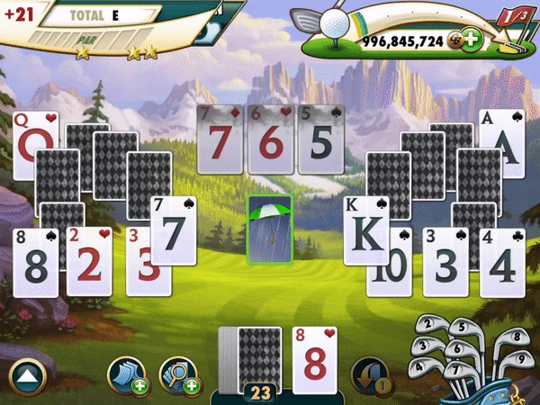 Gif Animé Solitaire