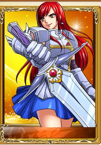 Erza (5 Star Card) | Fairy Tail app game Wikia | Fandom