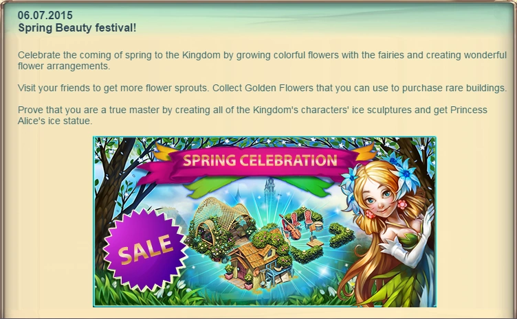 Spring Celebration 1 - 12 | Fairy Kingdom Wiki | Fandom