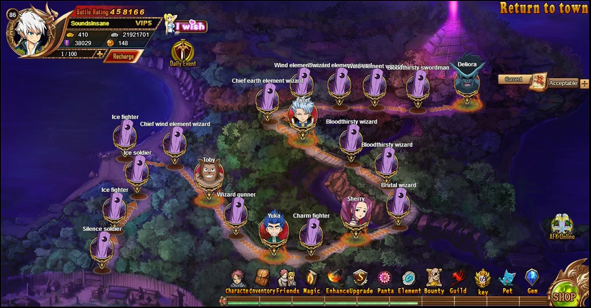 Garuna Island Instance | FairyTail Online O4games Wiki | Fandom