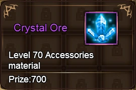 Crystal Ore | FairyTail Online O4games Wiki | Fandom