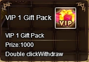 VIP 1 Gift Pack | FairyTail Online O4games Wiki | Fandom