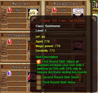 Mavis SS | FairyTail Online O4games Wiki | Fandom