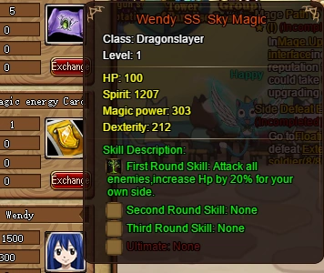 Wendy SS | FairyTail Online O4games Wiki | Fandom