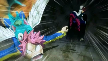 Natsu Dragneel & Happy vs. Cobra & Cubellios | Fairy Tail Wiki | Fandom