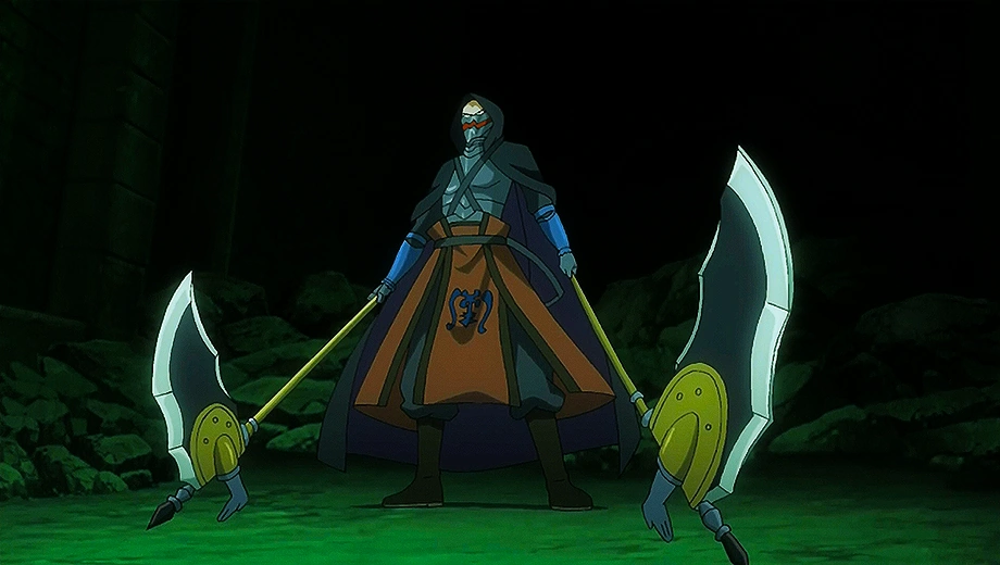 Double Sided Scythe Anime