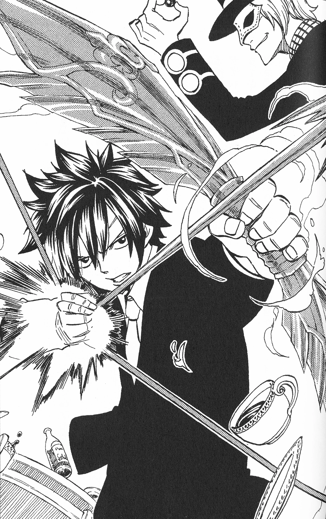 fairy tail manga coloring pages