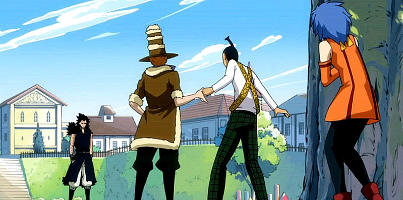 Gajeel Redfox vs. Jet y Droy | Fairy Tail Wiki | Fandom