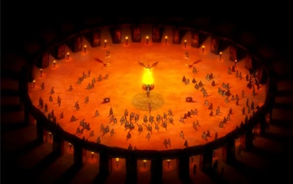 Anime Village On Fire