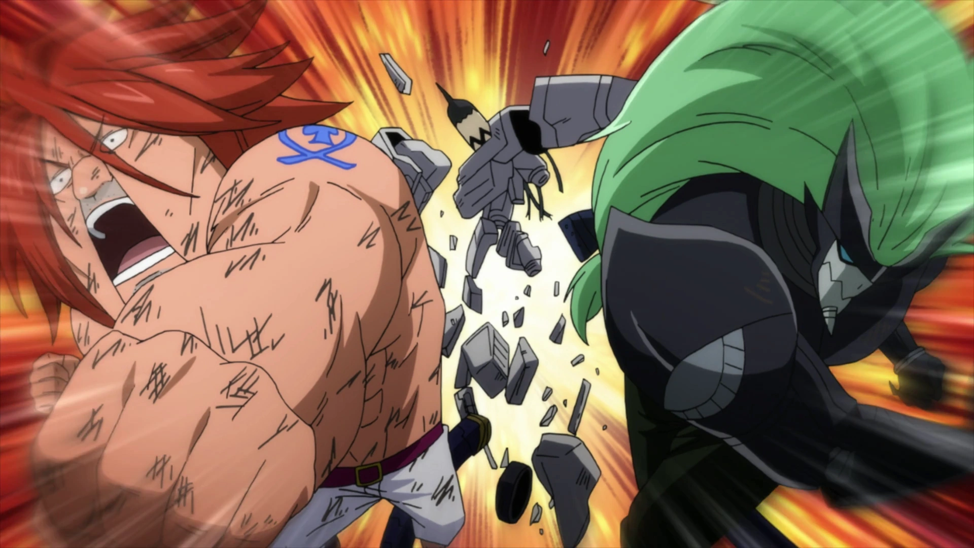 Thunder God Tribe & Ichiya Vandalay Kotobuki vs. Wall Eehto | Fairy ...