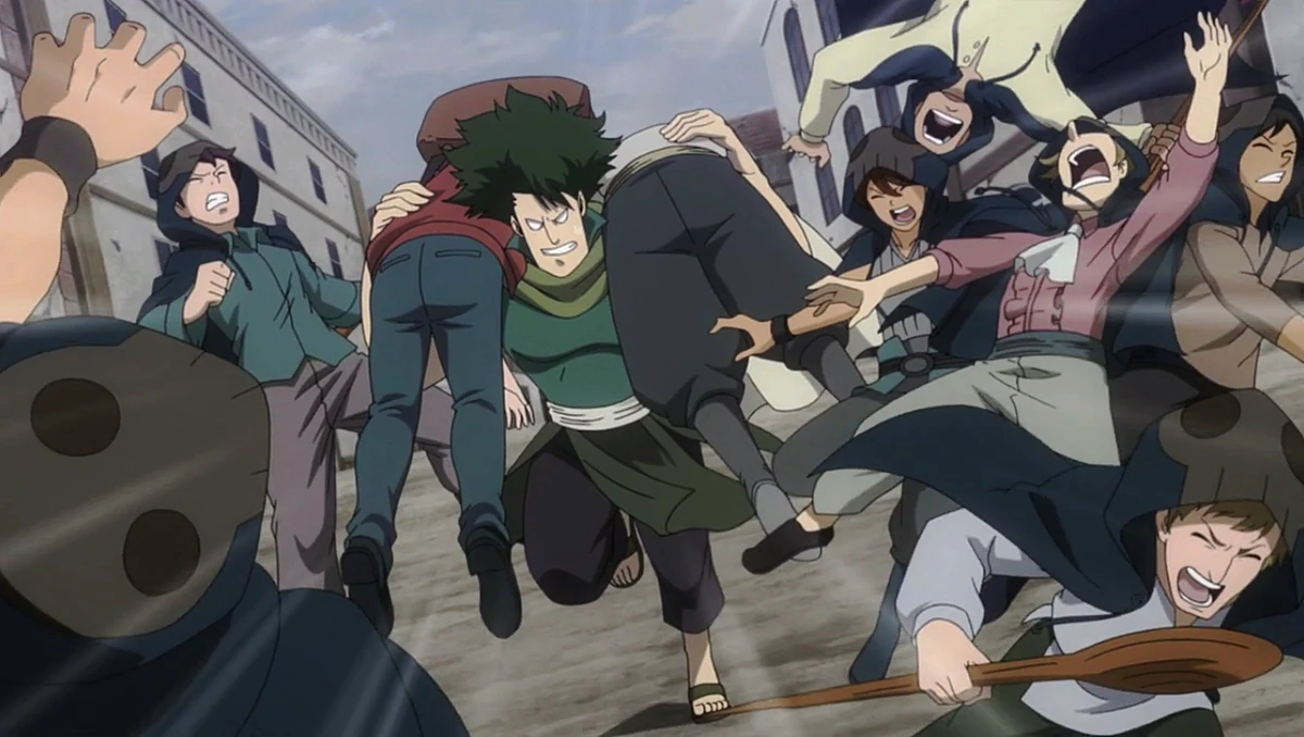 Precht Gaebolg, Warrod Sequen, Yuri Dreyar & Mavis Vermillion vs. Blue ...