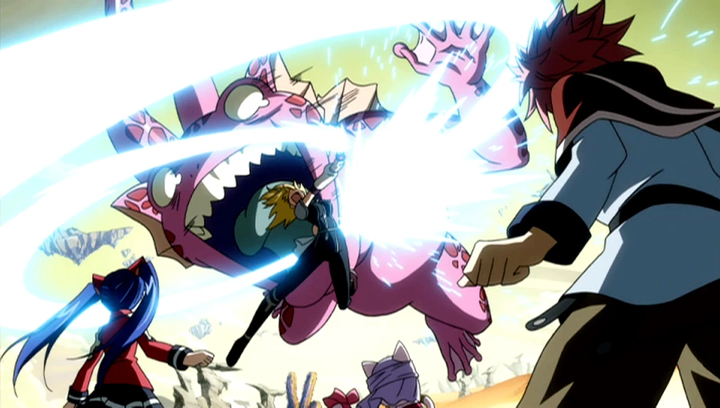 Lucy Ashley vs. Monstruo Rana | Fairy Tail Wiki | Fandom