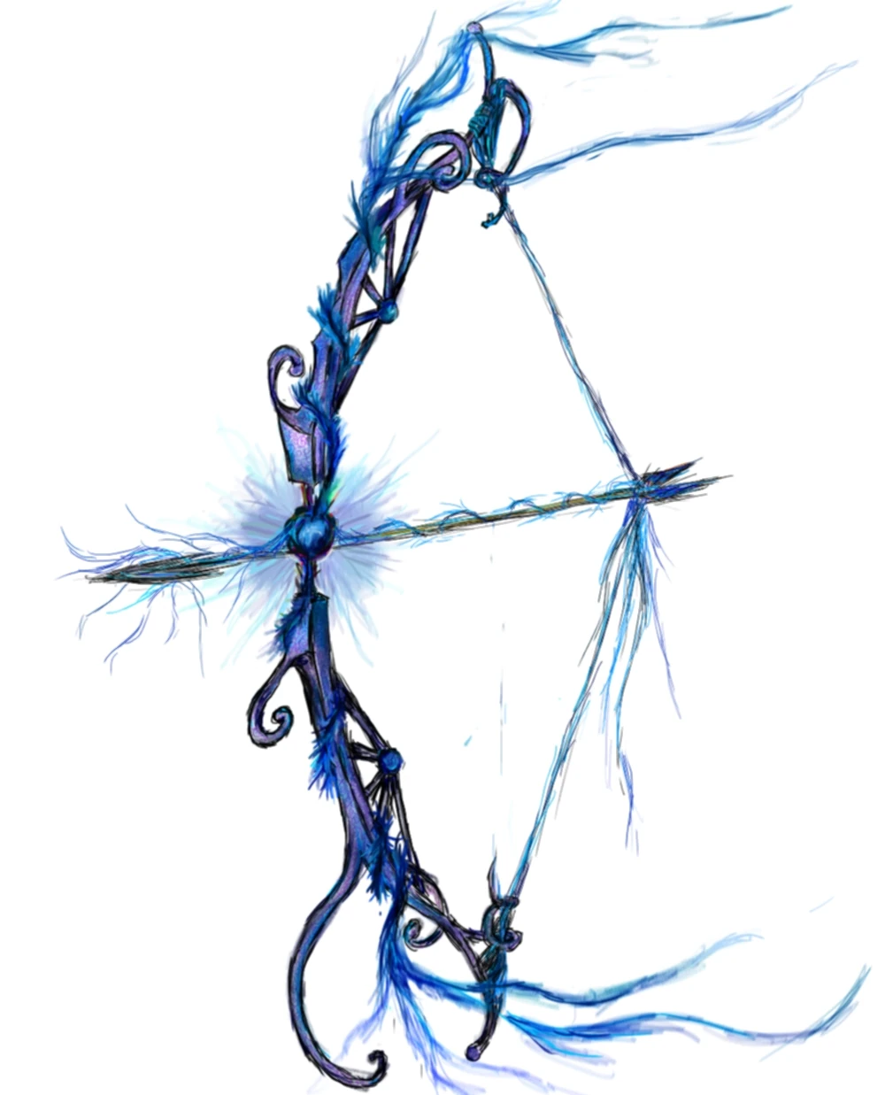 Anime Bow And Arrow Designs